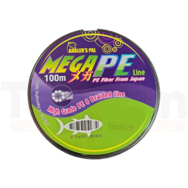 Mega PE 8X Braided Fishing Line 100m | Strong PE Braid